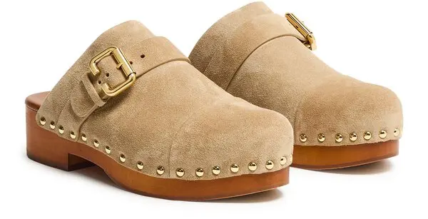 Chloé Round-toe Mules