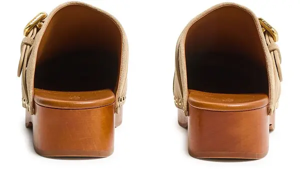 Chloé Round-toe Mules