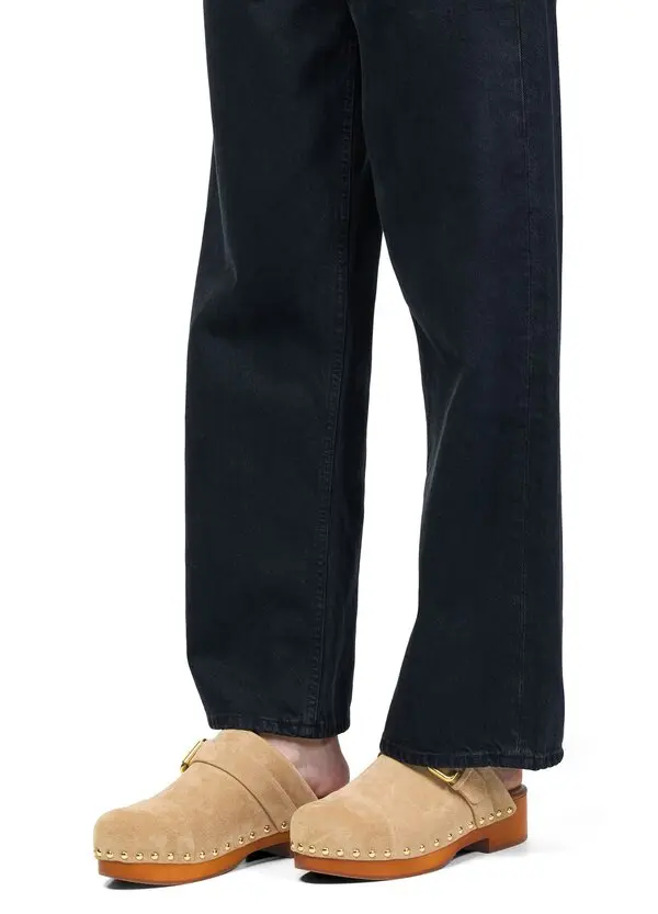 Chloé Round-toe Mules