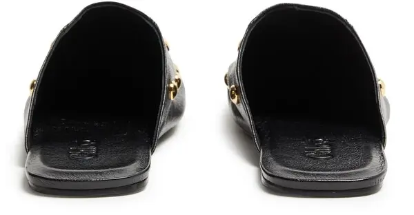 Chloé Studded Leather Mules