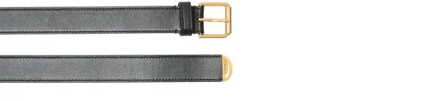 Givenchy Voyou Belt In Shiny Leather