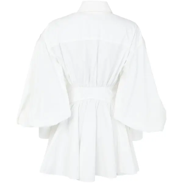 Zimmermann Rebellion Poplin Mini Dress