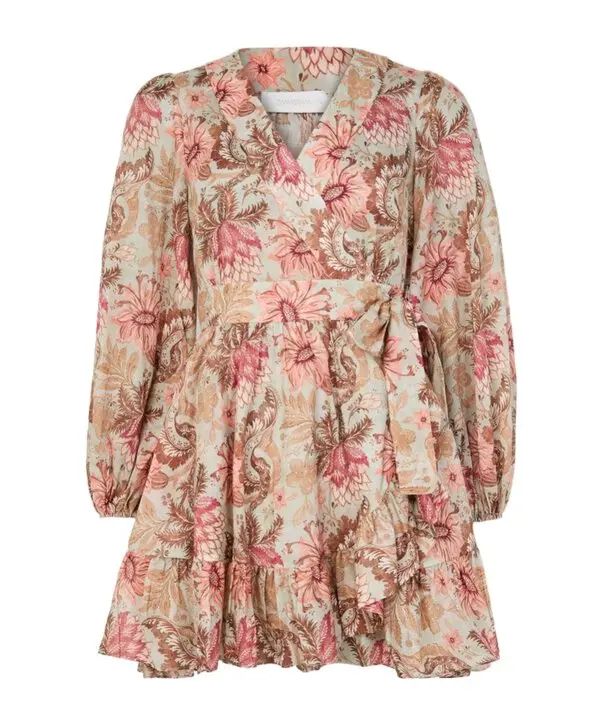 Zimmermann Daylight Ruffled Mini Dress