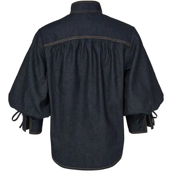 Zimmermann Billowing Denim Shirt