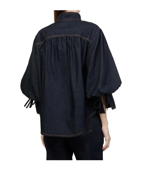 Zimmermann Billowing Denim Shirt