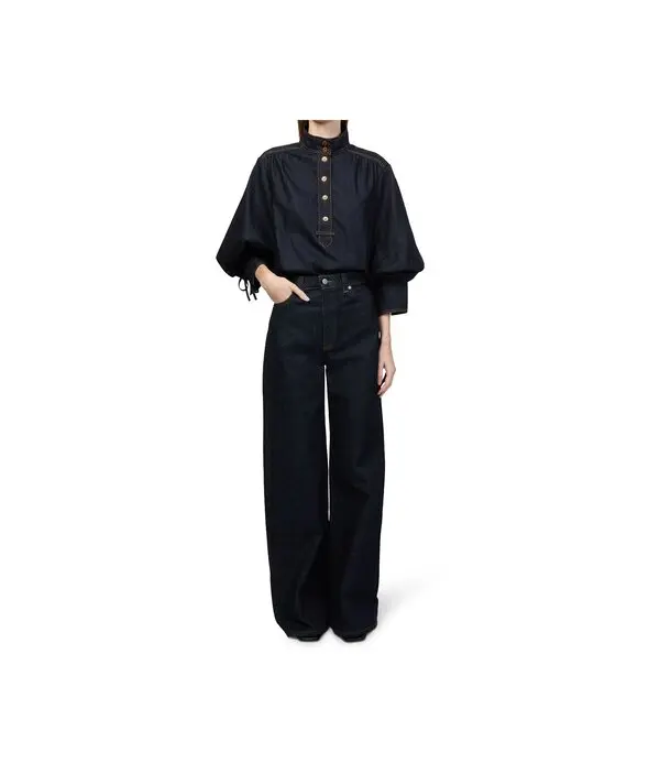 Zimmermann Billowing Denim Shirt