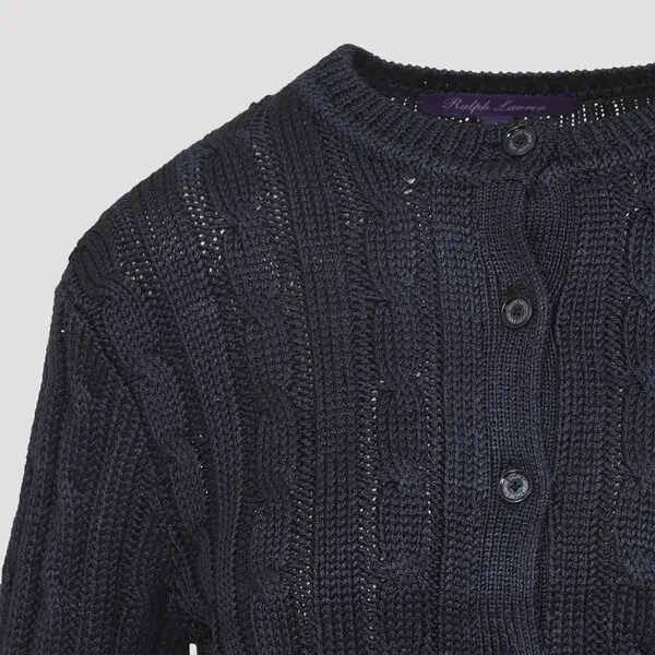Ralph Lauren Cable Knit Cropped Cardigan