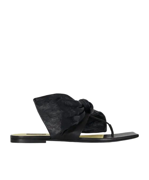 Givenchy Flat Sandals With Bow
