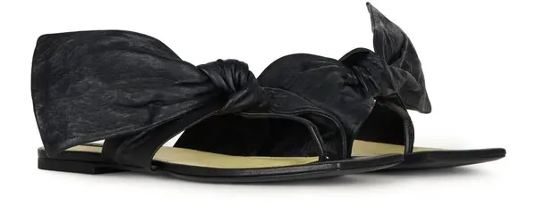 Givenchy Flat Sandals With Bow