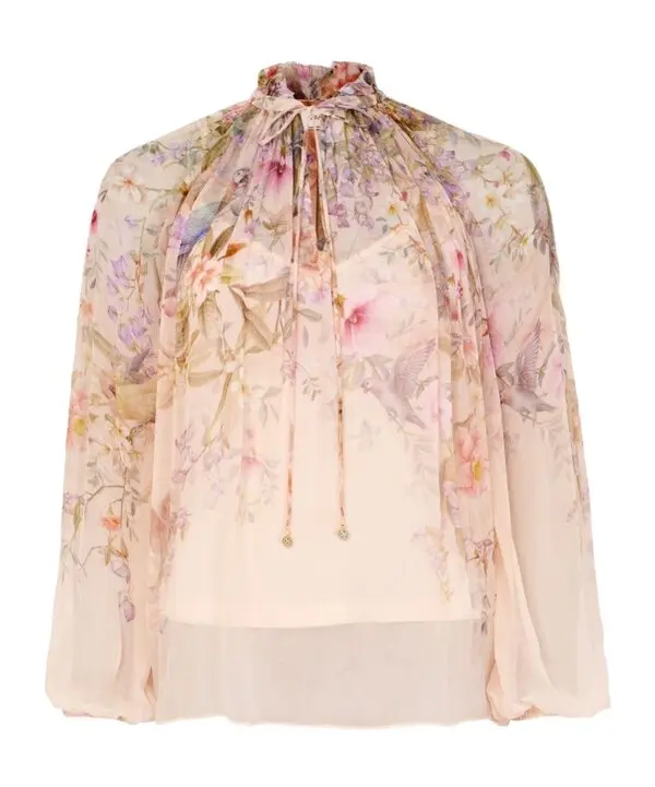 Zimmermann Rebellion Billowing Blouse