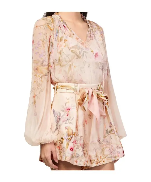 Zimmermann Rebellion Billowing Blouse