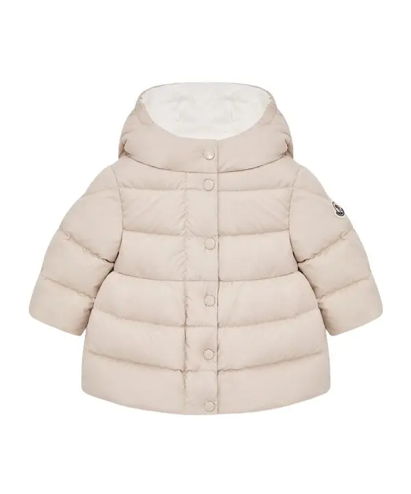 Moncler Charlotte Hooded Long Down Jacket