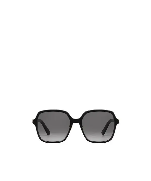 Dior Full Rimmed Sunglasses With Gold Tone Embellishments
