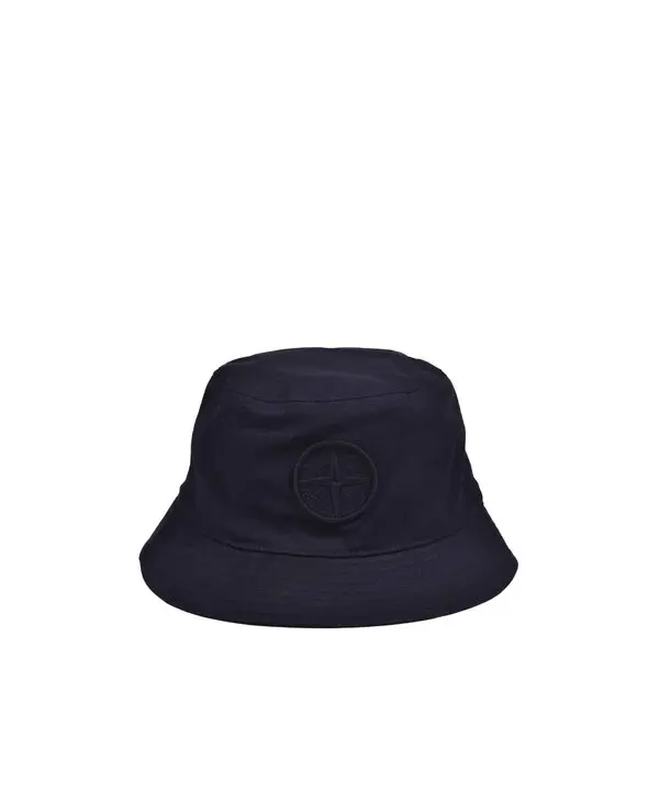 Stone Island Compass-embroidery Bucket Hat