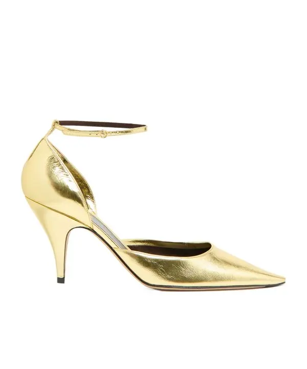 THE ROW Ankle Strap Buckle High Heels