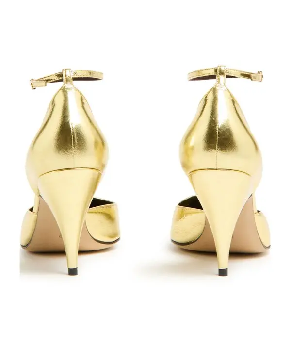 THE ROW Ankle Strap Buckle High Heels