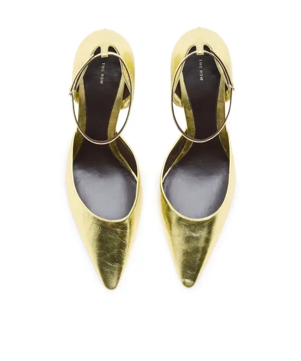 THE ROW Ankle Strap Buckle High Heels