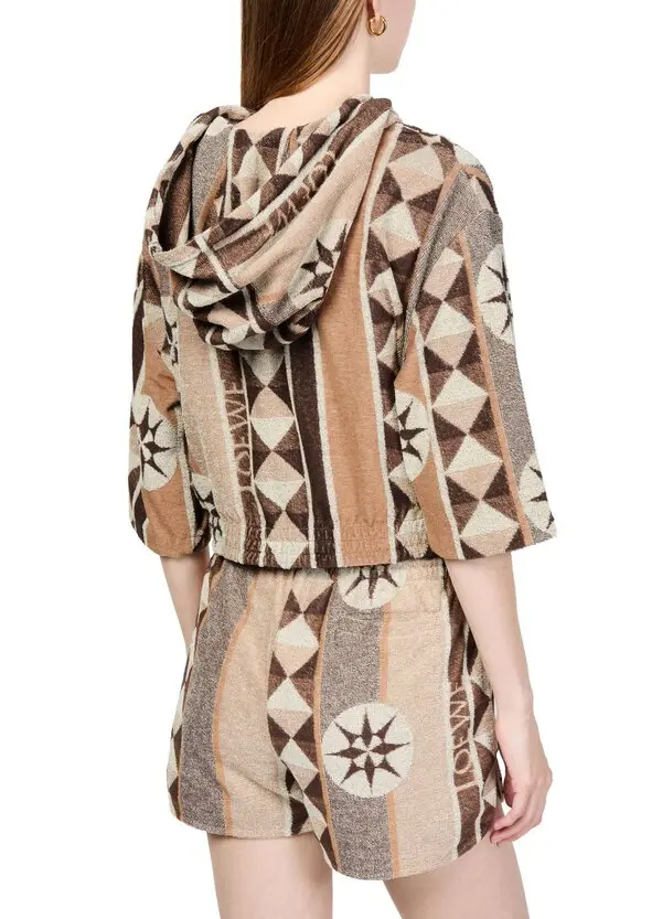 Loewe Printed Hooded Jacket