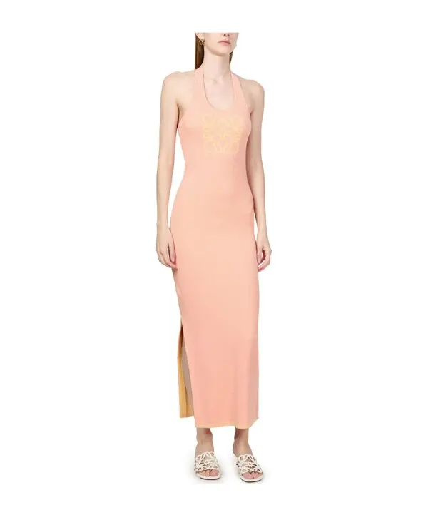 Loewe Sleeveless Letter Print Vest Dress