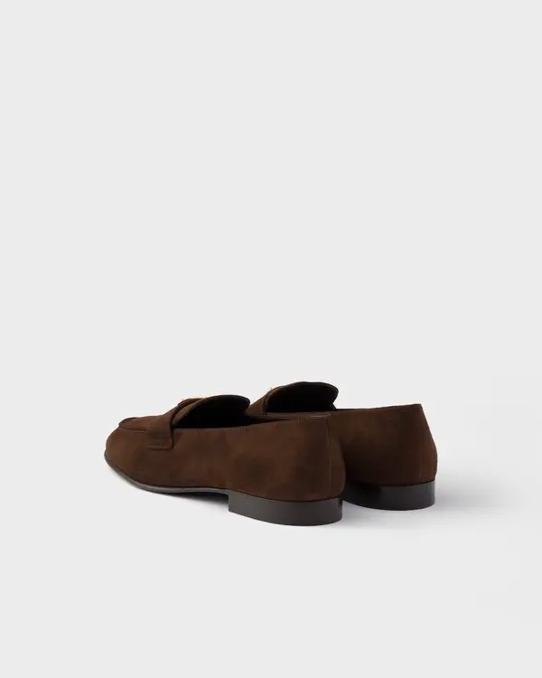 Prada Suede Loafers