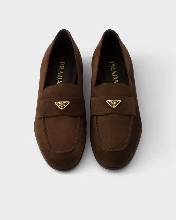 Prada Suede Loafers