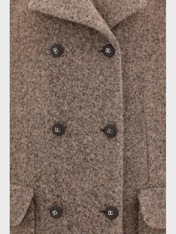 Dolce & Gabbana Double-breasted Mid-length Coat