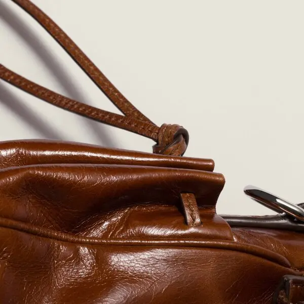Miu Miu Glossy Leather Handbag