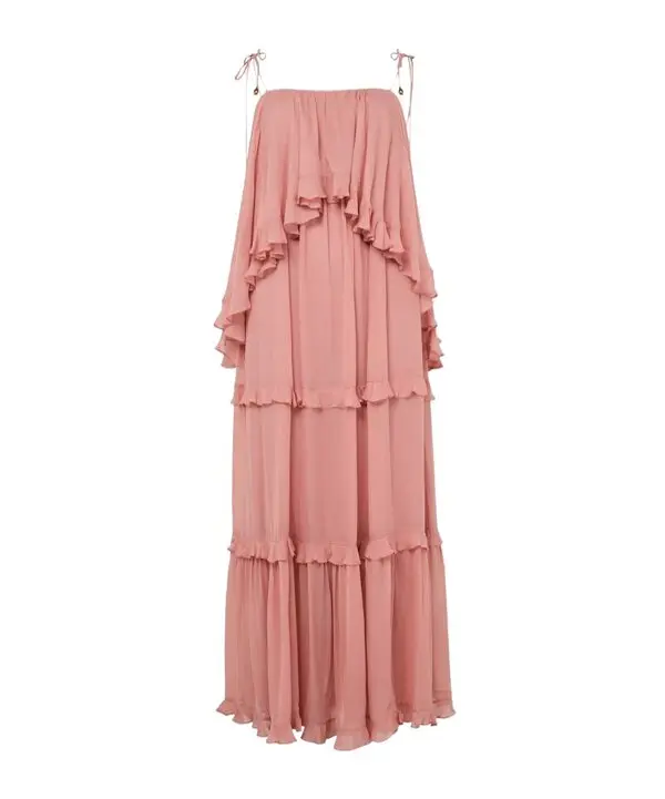 Zimmermann Luna Ruffled Dress