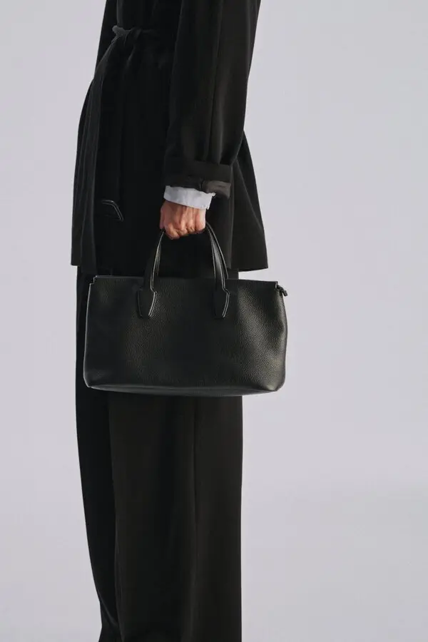 THE ROW Marcel Bag - Black