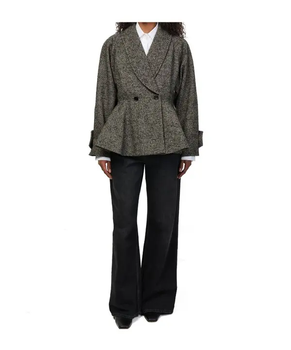 Chloé Short Double-breasted Coat