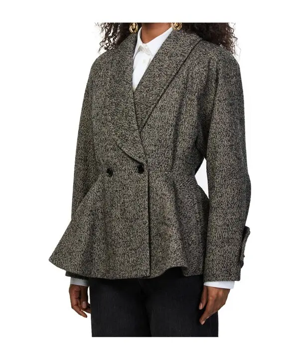 Chloé Short Double-breasted Coat