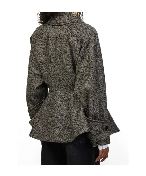 Chloé Short Double-breasted Coat