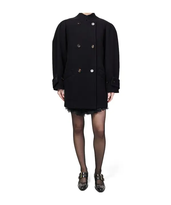 Chloé Short Double-breasted Coat
