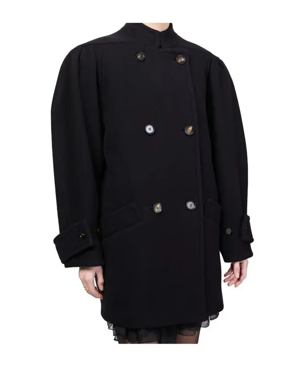 Chloé Short Double-breasted Coat