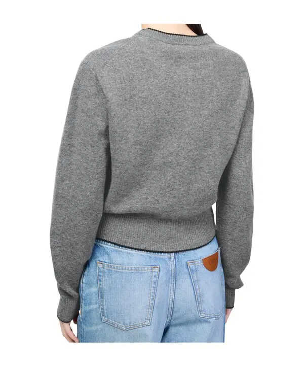 Chloé Cardigan With Logo On Chest