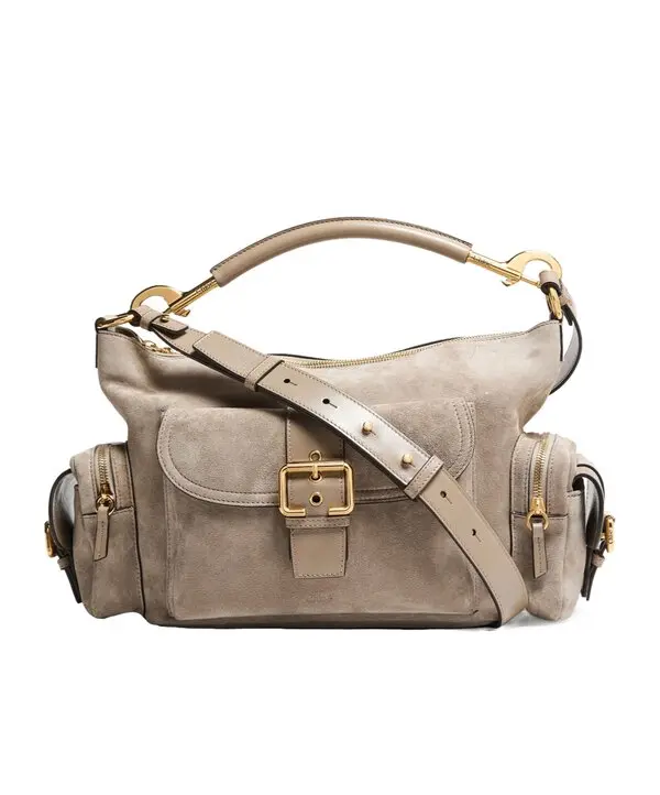 Chloé Engraved Logo Camera Shoulder Bag