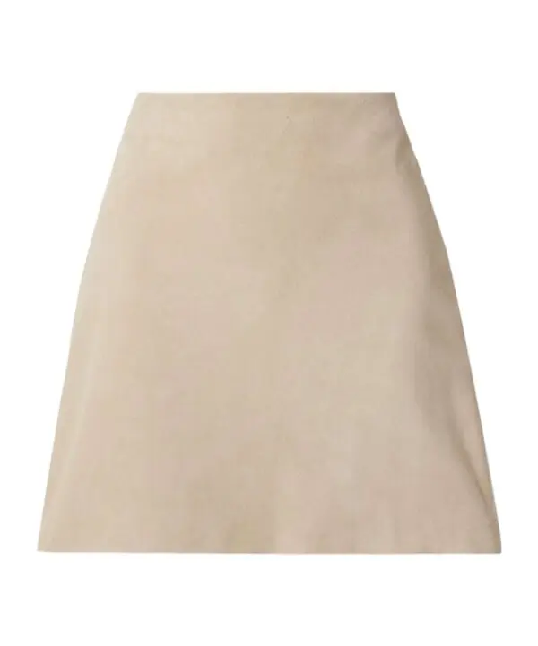 Ralph Lauren Carreen Suede Mini Skirt