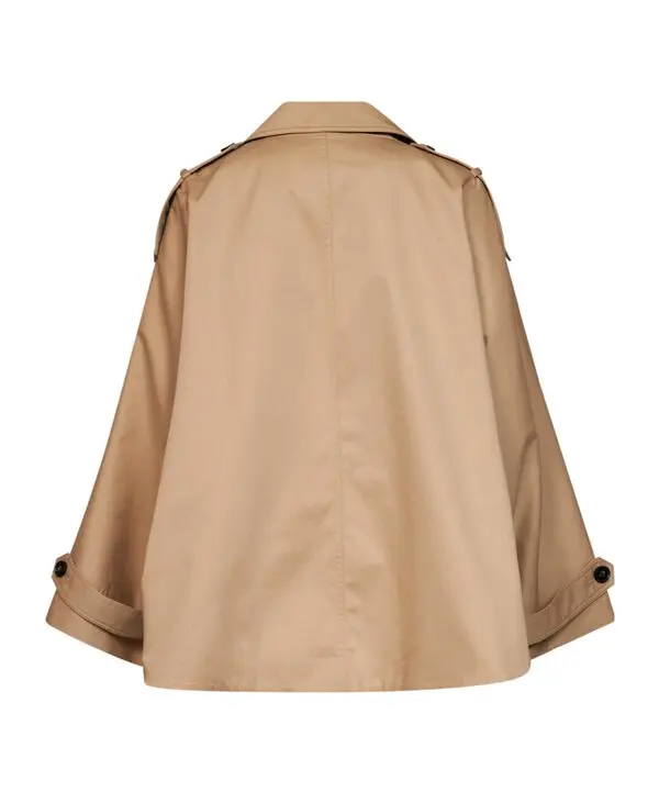 Co Oversized Double-breasted Lapel Collar Jacket - No