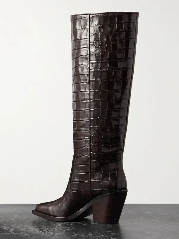 LOEFFLER RANDALL High-heeled Denim Boots