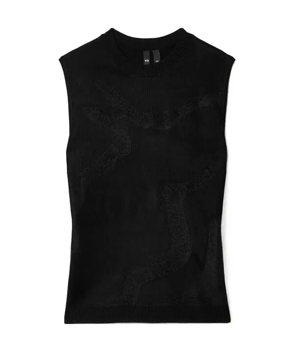 ADIDAS ORIGINALS Jacquard Knitted Vest