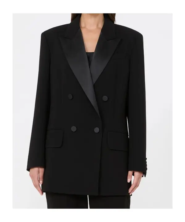 Max Mara Double-breasted Lightweight Cady Blazer