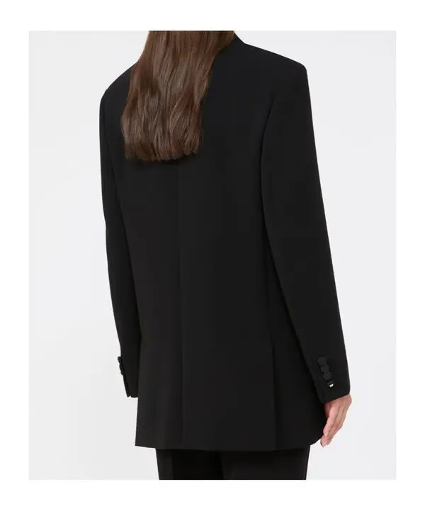 Max Mara Double-breasted Lightweight Cady Blazer