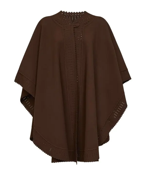 Ermanno Scervino Cape-style Knit Top