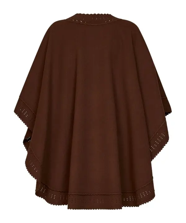 Ermanno Scervino Cape-style Knit Top