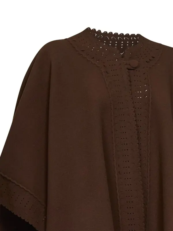Ermanno Scervino Cape-style Knit Top