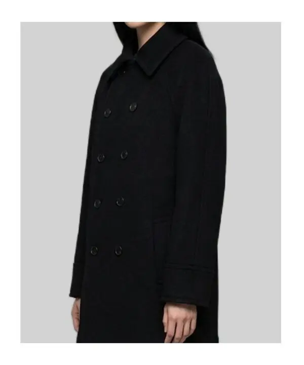 Saint Laurent Double-breasted Coat