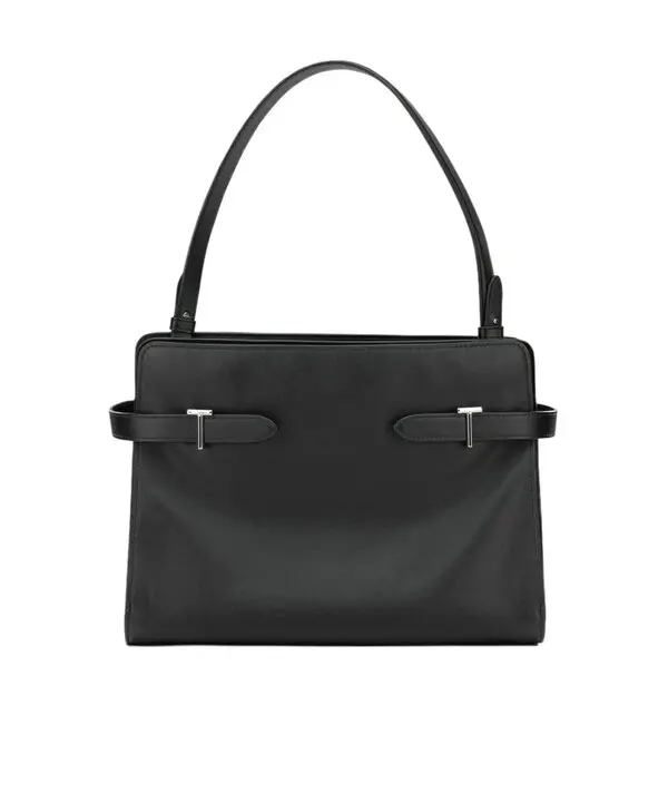 LE TANNEUR Buckle Strap Shoulder Bag