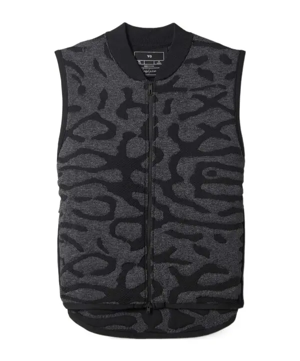 ADIDAS ORIGINALS Y-3 Jacquard Knitted Vest