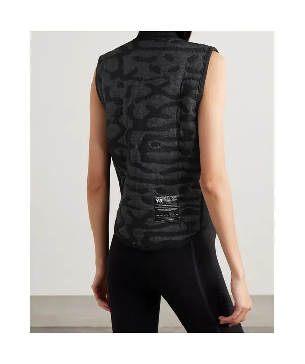 ADIDAS ORIGINALS Y-3 Jacquard Knitted Vest