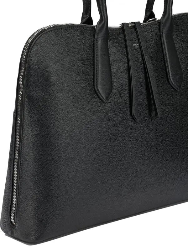 LE TANNEUR Structured Zip Shoulder Bag